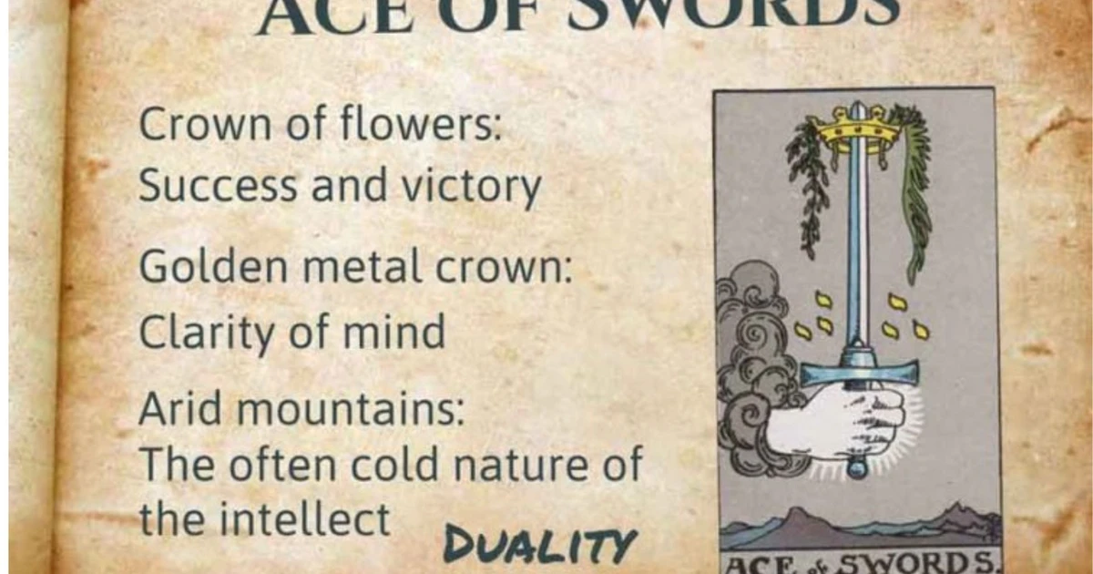 How Do Ace Swords Influence Career And Finances?