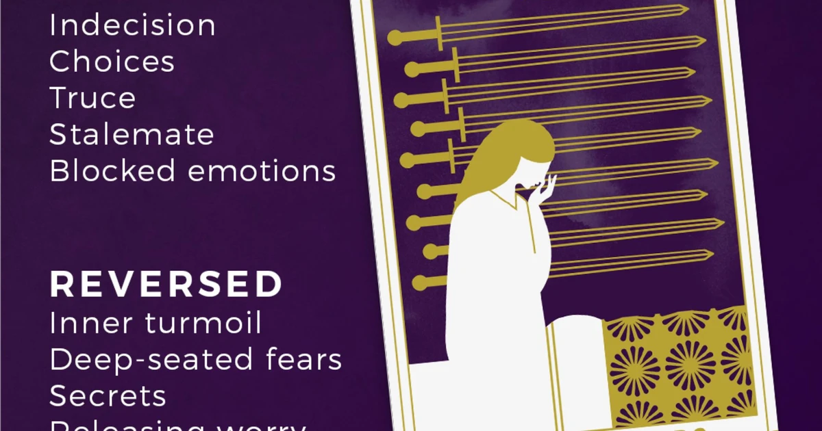 What Does The 9 Of Swords Meaning Signify In Tarot Symbolism?