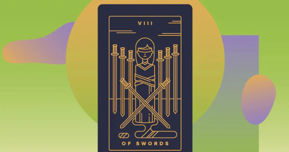 How Does The 8 Of Swords Portray Confined Perspectives?