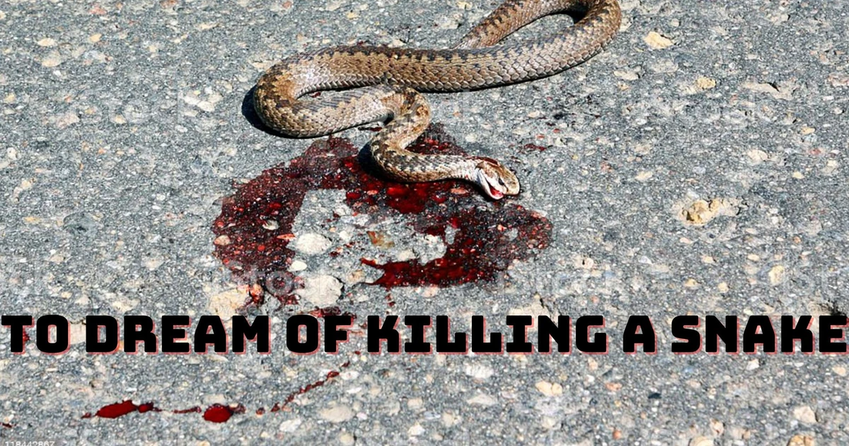 What Does It Mean To Dream Of Killing A Snake?