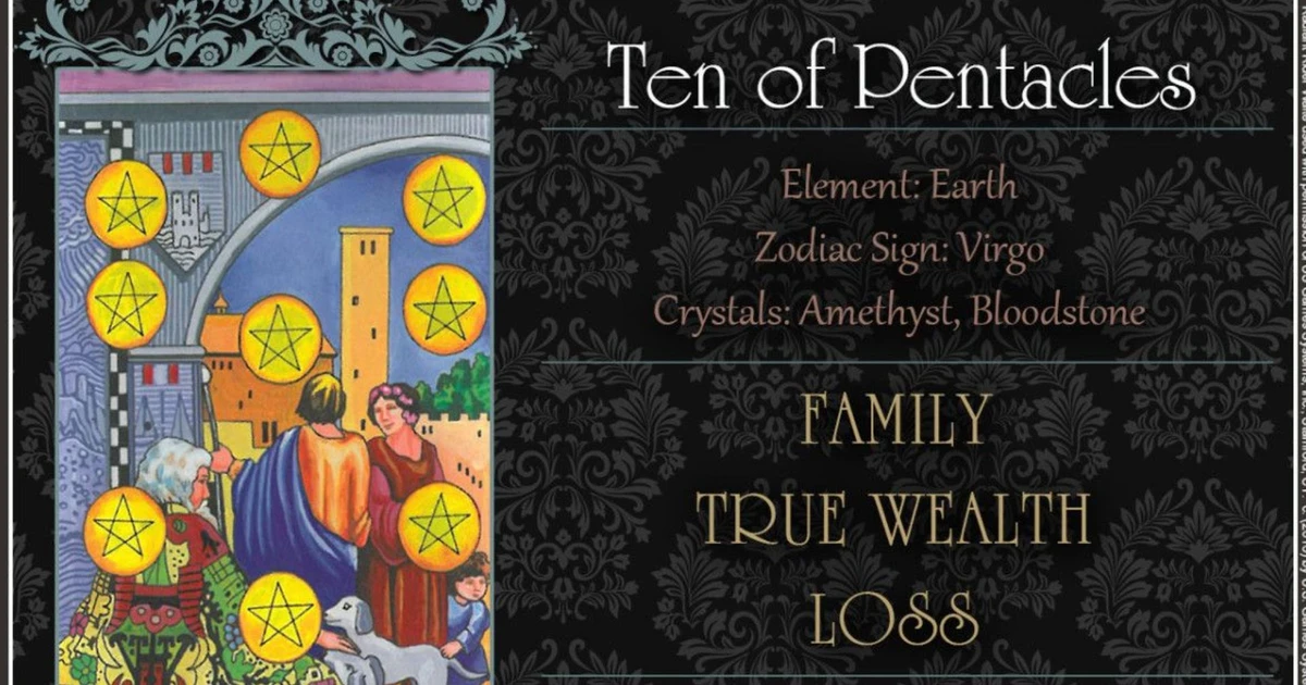 What Does The 10 Of Pentacles Signify In Wealth And Legacy?